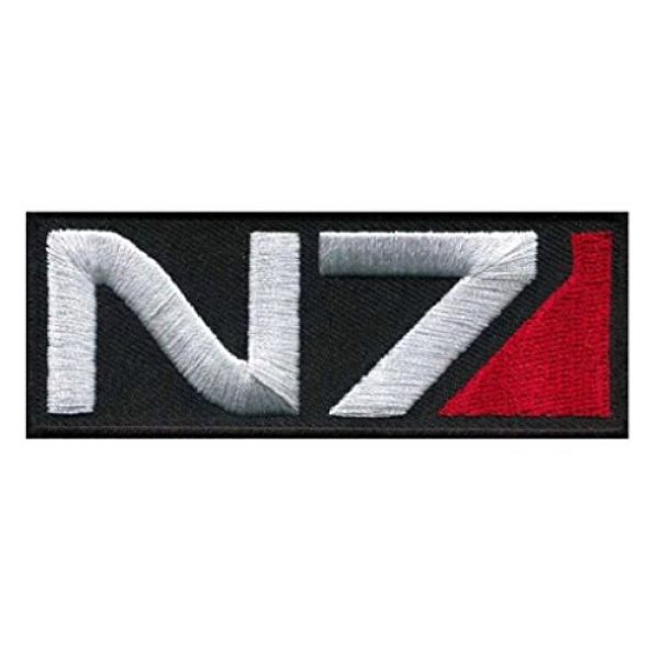 N7 Mass Effect Embroidered Iron On Sew On Patch High Speed Bbs 4610