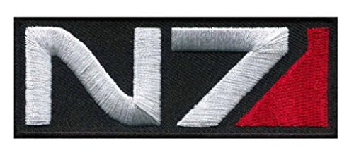 N7 Mass Effect Embroidered Iron On Sew On Patch High Speed Bbs 6165